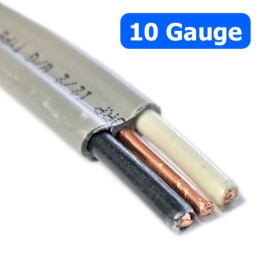 10 Gauge 2 Wire with Ground - Direct Burial UF Feeder Wire