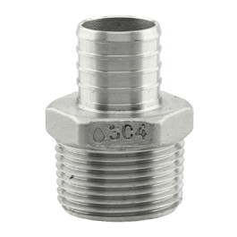 Stainless Steel Pex x Male 1"