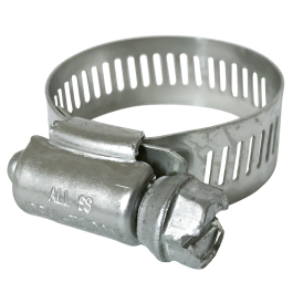 Stainless Steel Hose Clamps for 1 in Poly Pipe Box of 10
